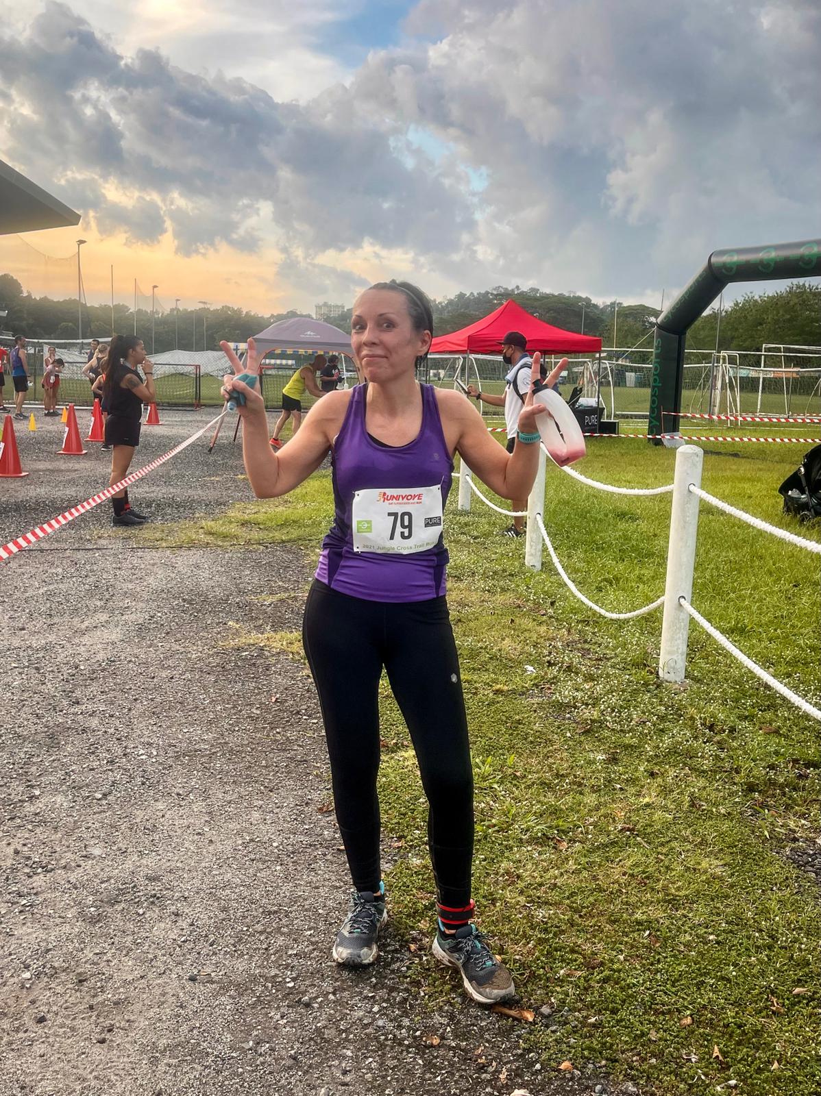 Cerys on Running Through Covid in Singapore – Badass Mother Runners