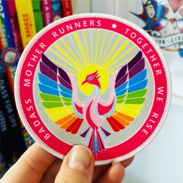 Badass Phoenix Patch – Badass Mother Runners